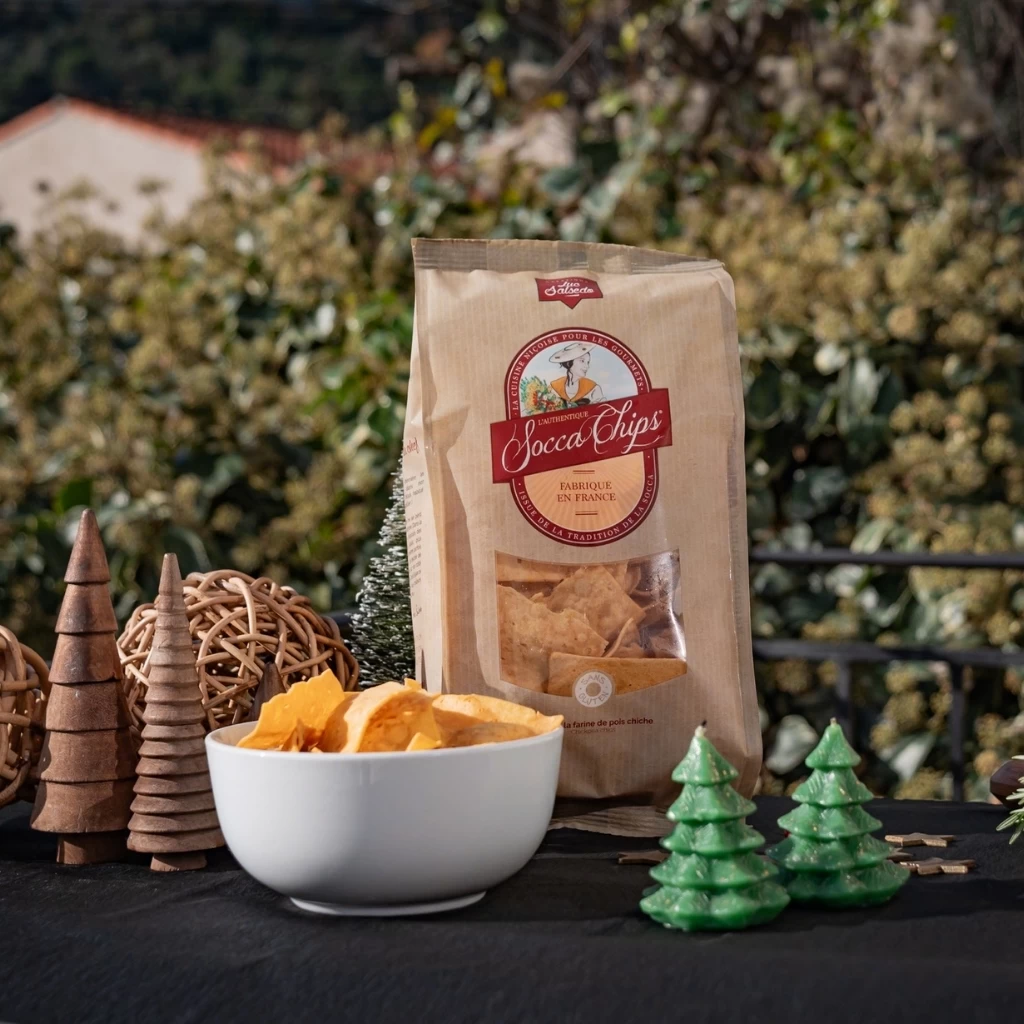 Socca Chips - Chips de pois chiche